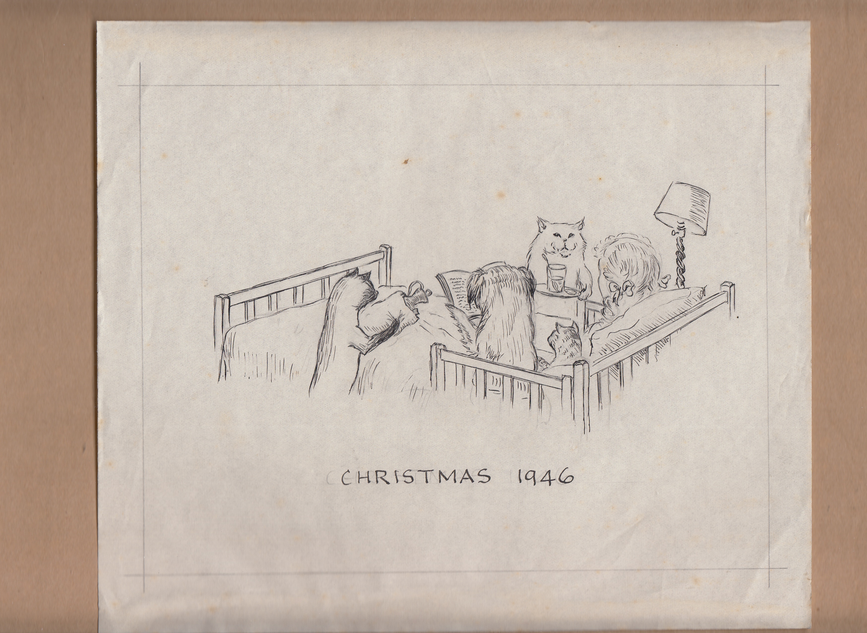 Jack Fielding's Christmas cards | Christmas at Fielding and Platt ...